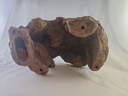 Reptile Rock Hide Cave, Aquarium Habitat Decor Rock Fish Tank 5 Inches ...