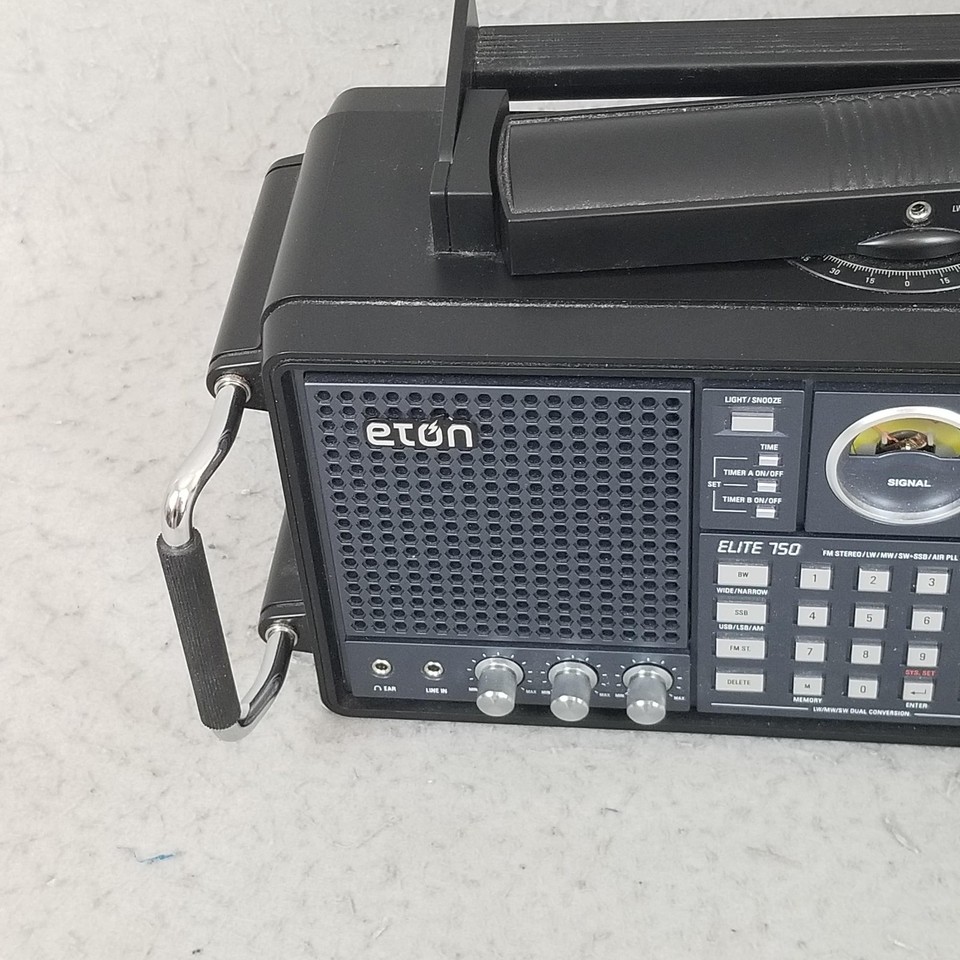 Eton Elite 750 Desktop Shortwave Radio Receiver AM FM SW SSB Air Band ...