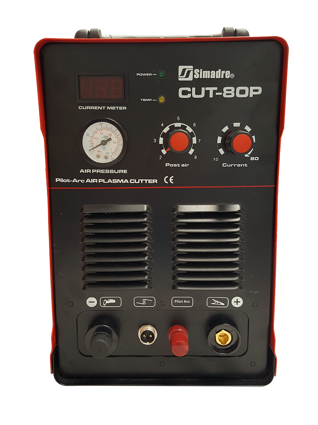PLASMA CUTTER SIMADRE POWER 80SP PILOT ARC 80A 1" CLEAN CUT INDUSTRIAL ...