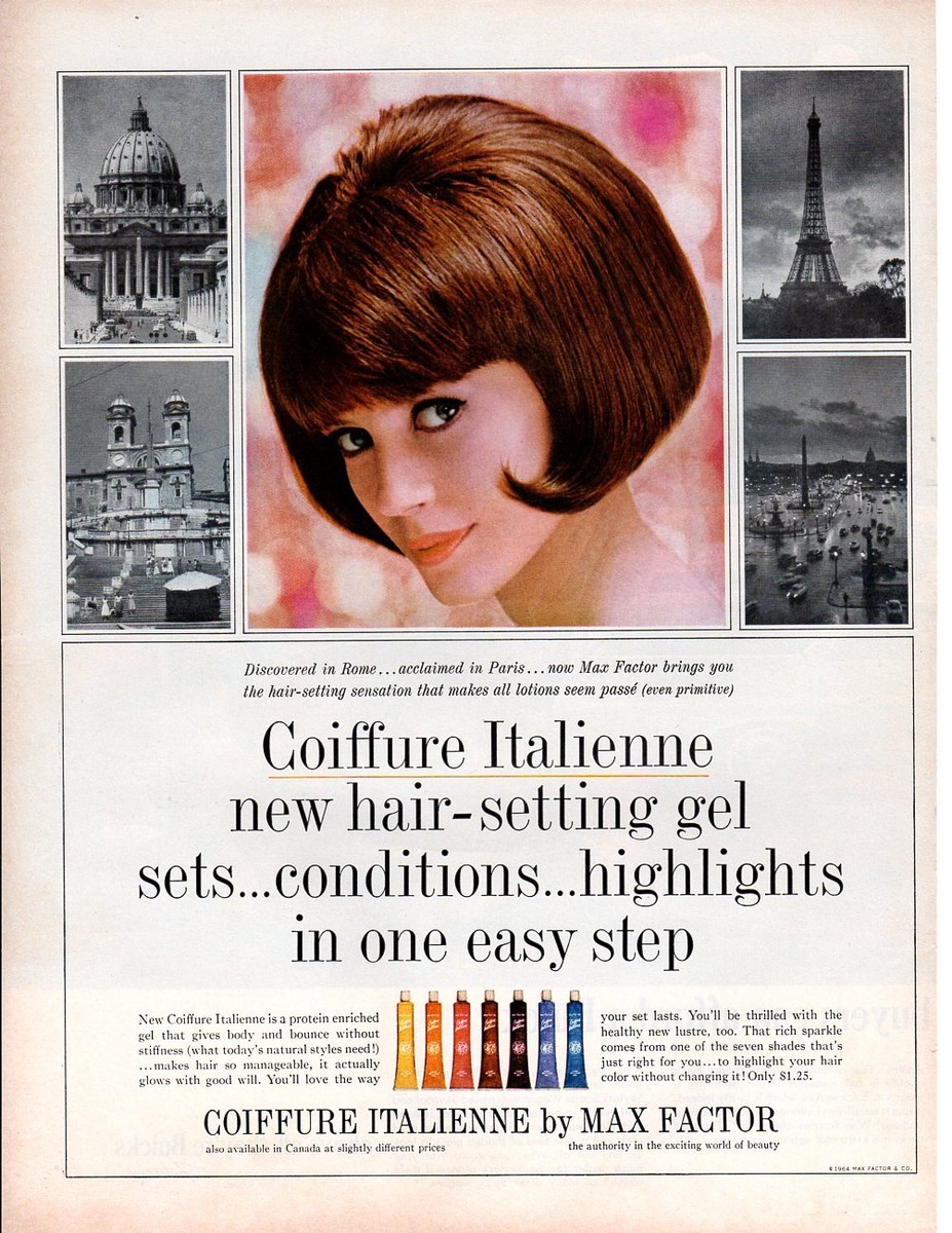 Nostalgic Beauty Vintage Beauty Fashion Ad 1964 LOOK Cover Girl Anne