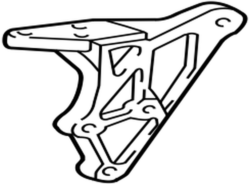 12315-21044 Toyota Bracket, engine mounting, rh(for transverse engine ...