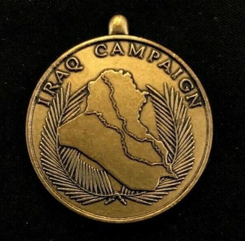 Iraqi Campaign for Service in Iraq Medal without ribbon | eBay UK