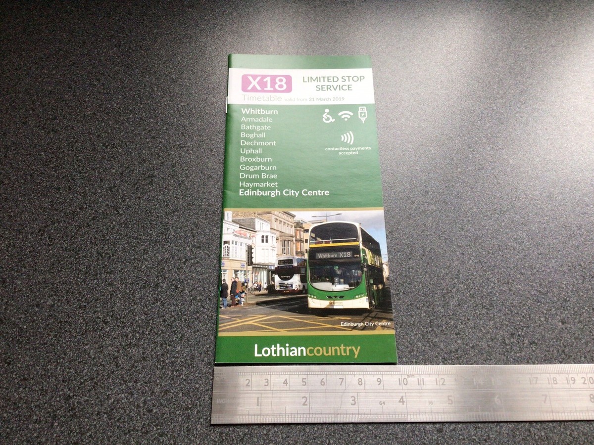 X18 Bus Timetable X18 BUS (EF11 SCO) | Mercedes Benz O816D, Plaxton