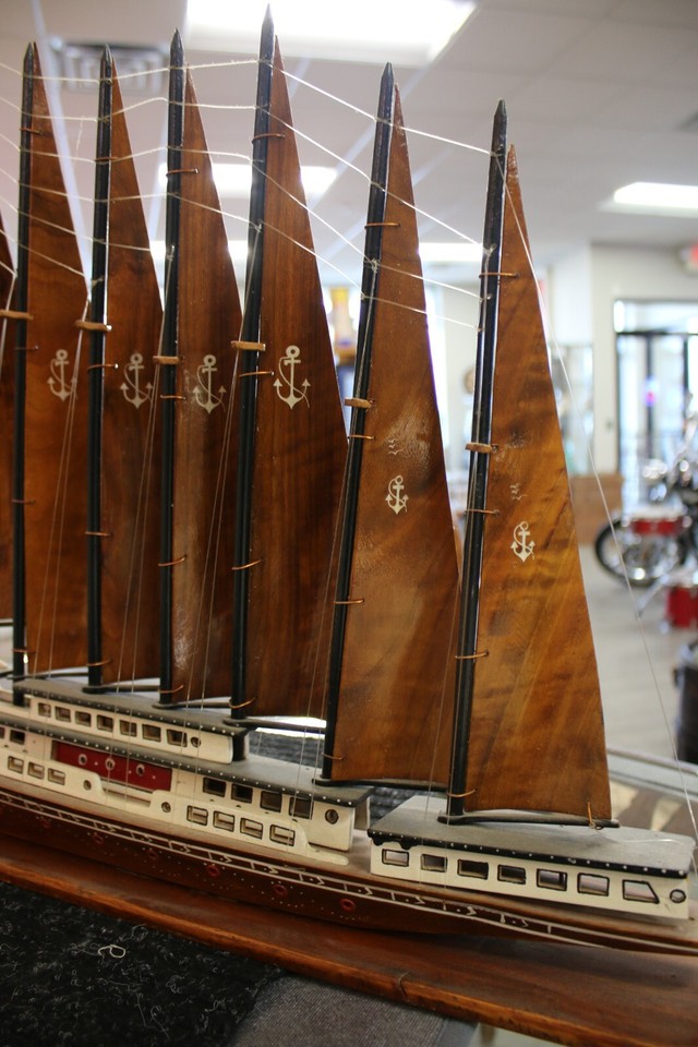 Model Boat S.S.LAROG Wooden Boat Sinop Turkey Original Windjammer ...