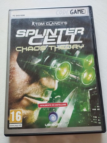 Tom Clancy's Splinter Cell Chaos Theory Ubisoft Jeu Para PC DVD-Rom ...