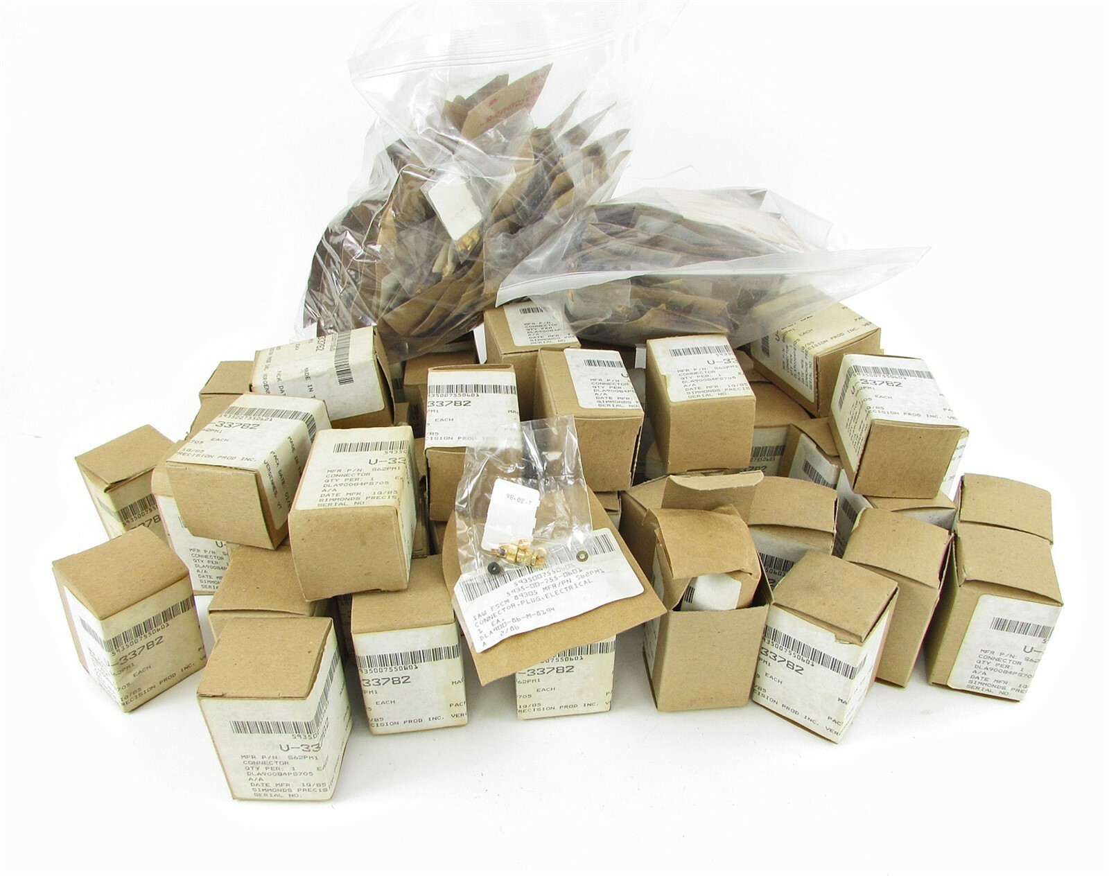 Lot of 145 - Simmonds Precision S62PM1 Liquidometer Gold Plt RF ...