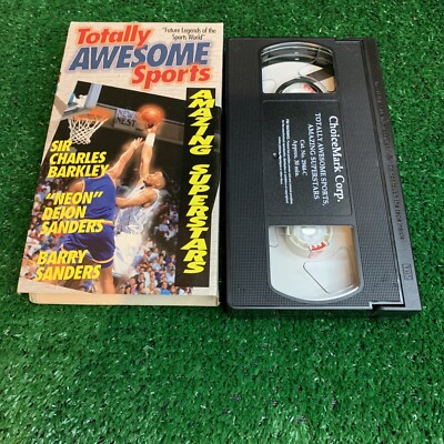 Totally Awesome Sports: Amazing Superstars (VHS, 1993) 82551294435| eBay
