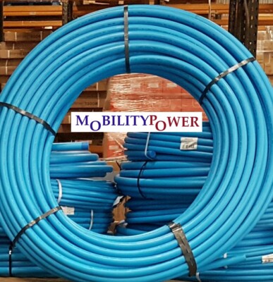 20mm OD Water Pipe Blue MDPE Alkathene Potable Water Pipe Cut to Length ...