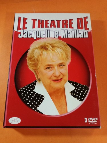 3 DVD Théâtre PIÈCE MONTÉE LA FACTURE FOLLE AMANDA Jacqueline Maillan ...