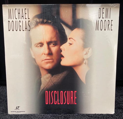 DISCLOSURE: 2-Laserdisc LD SET BRAND NEW - SEALED! Michael Douglas Demi ...