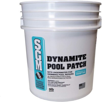 SGM Pool Patch Plaster Repair for Swimming Pool White 9-lbs PLBPP49 | eBay