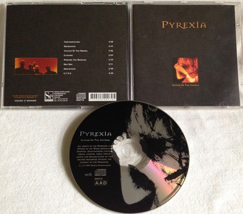 Pyrexia - System Of The Animal CD OOP 1997 SERIOUS ENTERTAINMENT ...