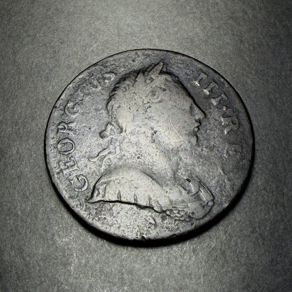1772 George III UK Halfpenny Copper Coin – Nice Grade - British ...