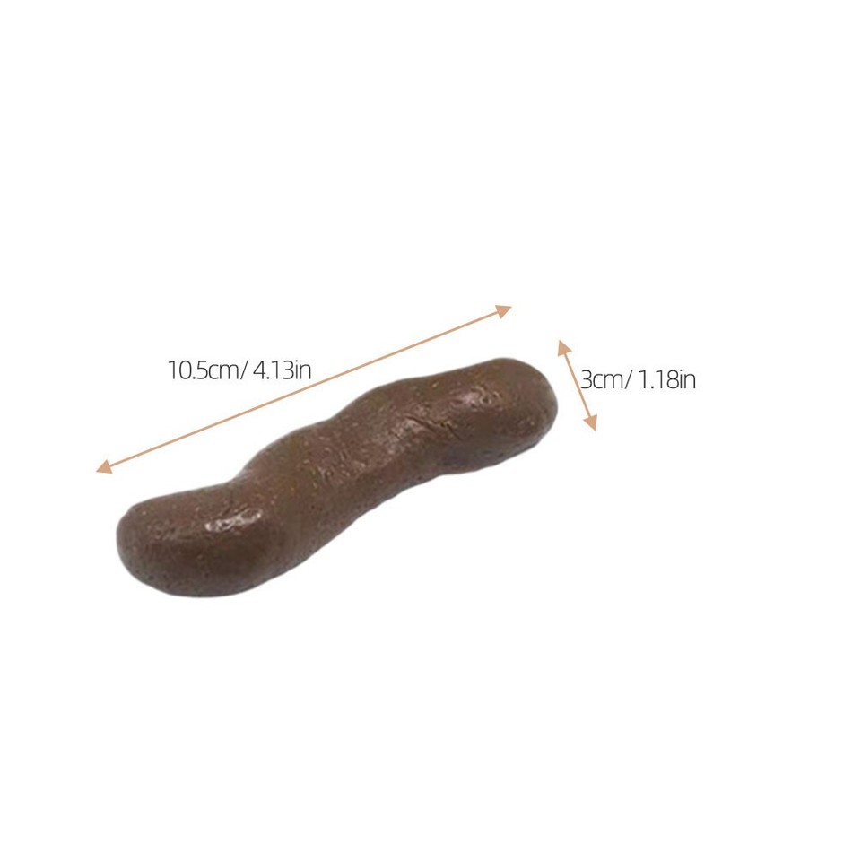 6 Pcs Fake Poo Toy Prank Props Trick Toys For Halloween Party Supplies ...