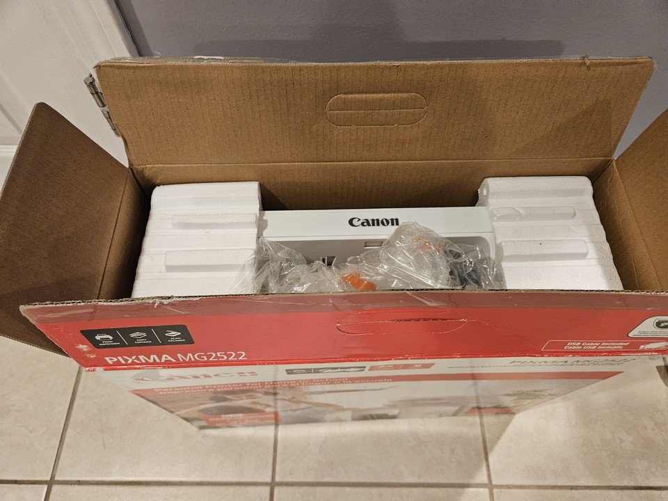 Canon PIXMA MG2522 Inkjet All In One Printer Tested In Box | eBay