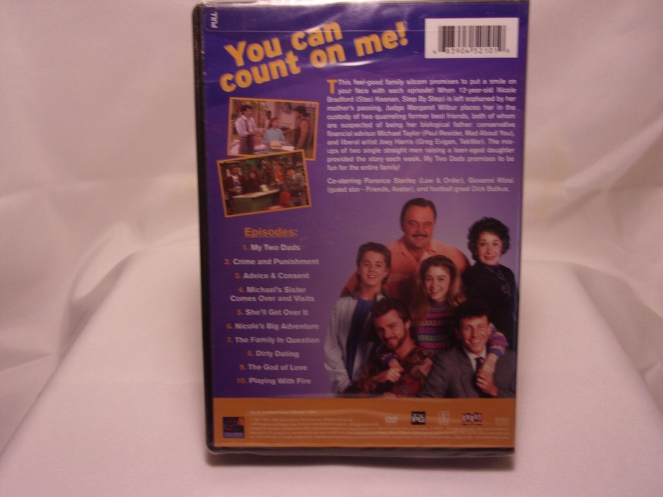 My Two Dads: You Can Count On Me (DVD, 2011) Staci Keanan, Paul Resider ...