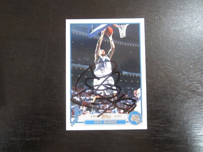 2003-04 Topps # 136 Pat Burke Autograph Signed Auto Card (B) Orlando ...