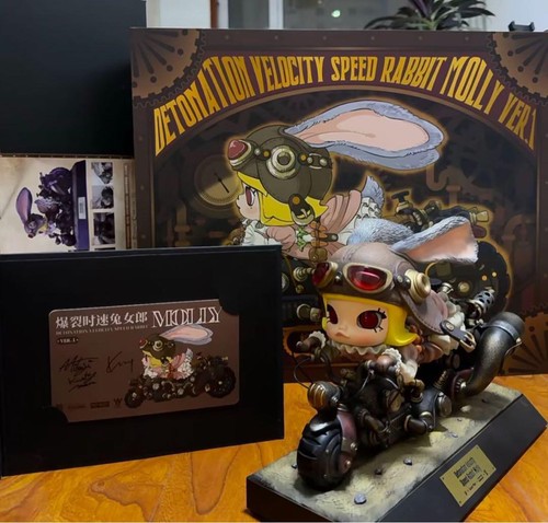 Designer Toy Koji Kamata Molly Bunny Girl Locomotive Tore Figure | eBay