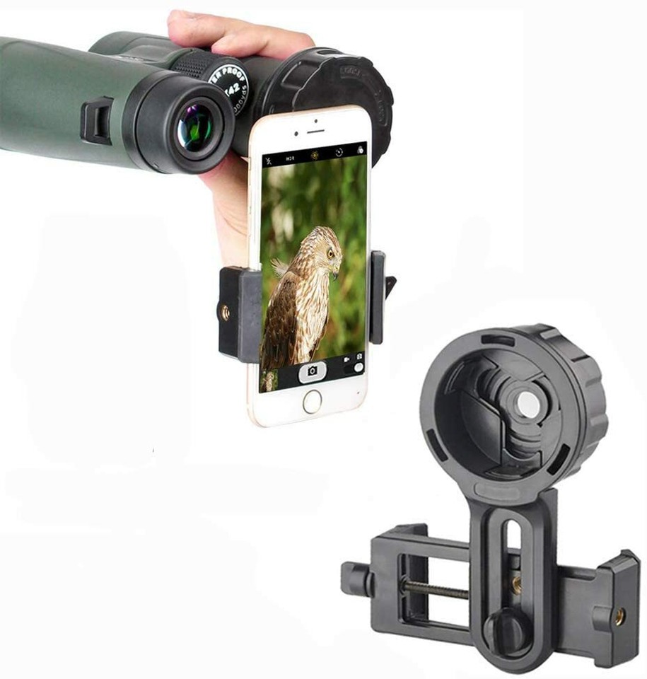 Spotting Scope Smartphone Camera Adapter Telescope Camera Cell Phone ...