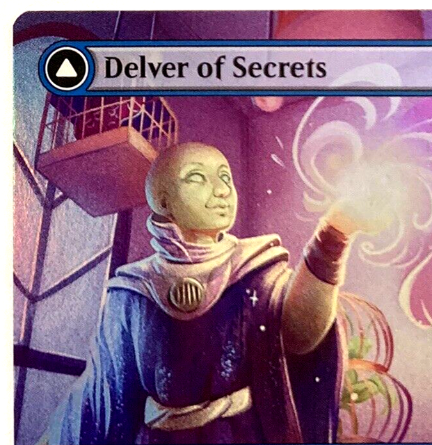 MTG Delver of Secrets // Insectile Aberration Secret Lair Commander ...