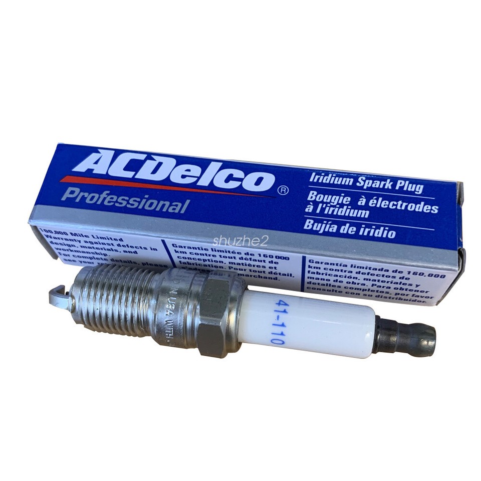 8PCS Genuine 41-110 Iridium Spark Plugs 12621258 For Chevy GMC 4.8L 5 ...