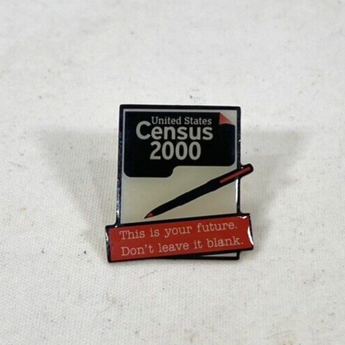 2000 U.S. Census lapel pin button vintage | eBay