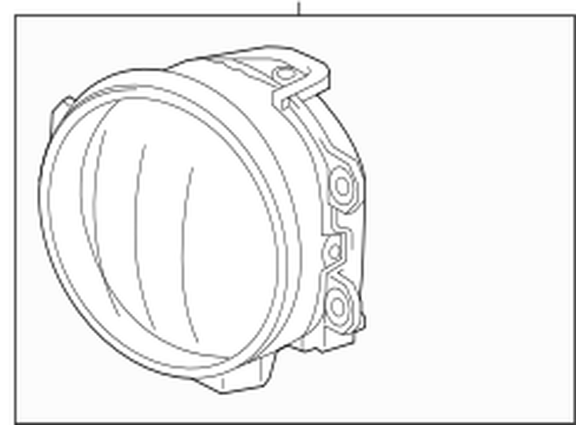 81220-47010 Toyota Lamp assy, fog, lh 8122047010, New Genuine OEM Part ...