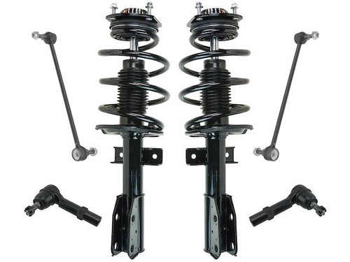 For 2009-2012 Chevrolet Traverse Strut Coil Spring Sway Bar Link Kit ...