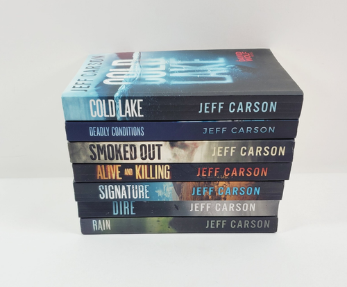 Lot of 7 A David Wolf Mystery Series by Jeff Carson Paperback | eBay