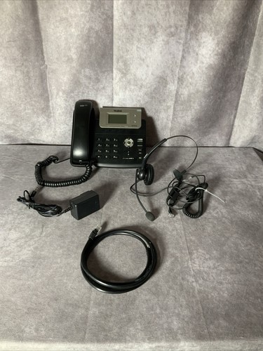 Yealink SIP-T21P E2 Phone Voip IP Phone 2 Lines Business | eBay
