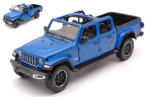 Vehicles 1:24 Scale JEEP GLADIATOR OVERLAND Blue Diecast | eBay