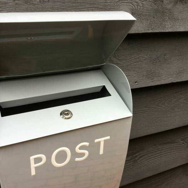 Post Box/Letter Box Large with Lock - Weather Proof | eBay Australia