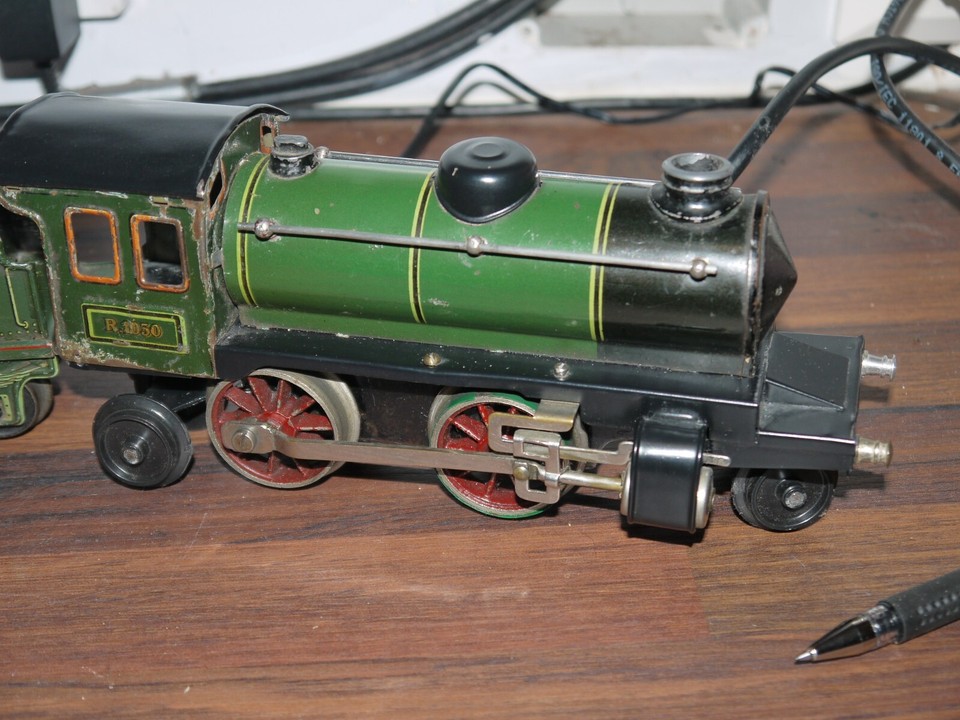 Vintage Marklin pre WW2 DR 0 Gauge Clockwork Train Set jos.moog koln ...