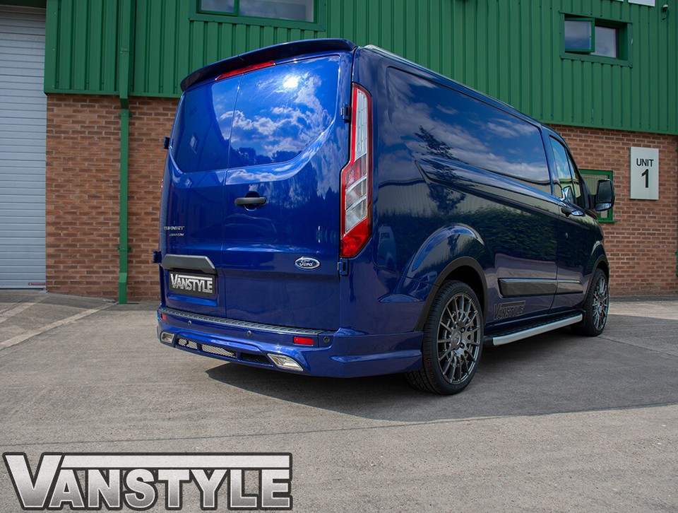 FITS FORD TRANSIT CUSTOM 12-18 REAR BUMPER SKIRT SPOILER VALANCE ...