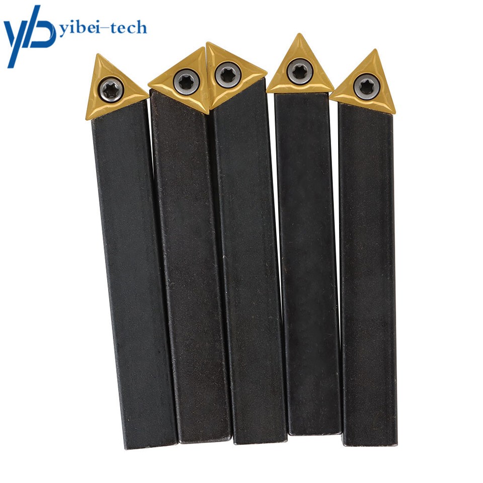 5 Pieces 1/2 "lathe indexable carbide insert Bits+turning tool bit ...