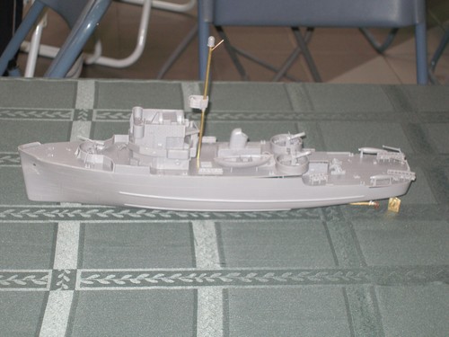 Lindberg 1/125 Scale US Navy Minesweeper Plastic Ship Model Kit 70830 ...