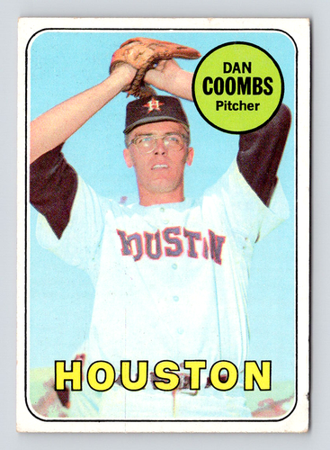 1969 Topps Card, #389 Dan Coombs, Houston Astros | eBay