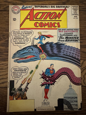 Action Comics #303 (DC Comics 1963) [VG+] “The Monster From Krypton ...