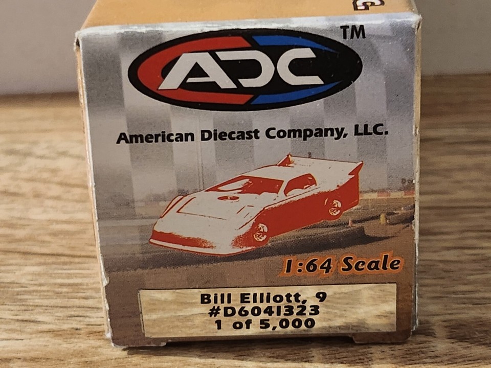 ADC 1:64 SCALE DIECAST BILL ELLIOTT CAR 9 #D604I323 1 OF 5,000 | eBay