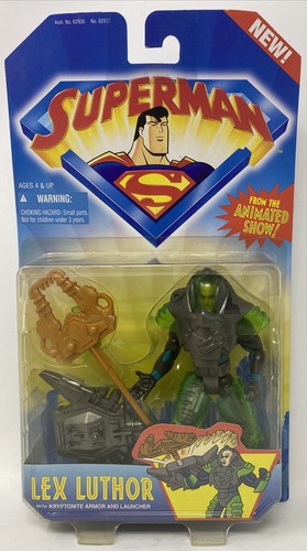 Vintage 1996 Kenner Superman The Animated Series LEX LUTHOR Action ...