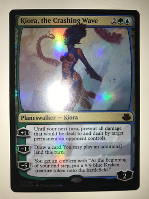 Kiora, the Crashing Wave FOIL Elspeth vs. Kiora LP/NM Mythic Rare | eBay