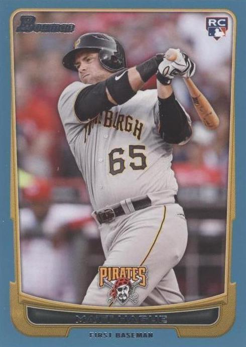 2012 Bowman Draft Picks & Prospects - Matt Hague #55 Blue /500 (RC) for ...