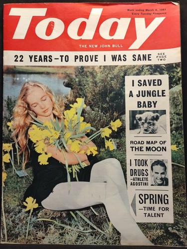 TODAY - The New John Bull Weekly UK Magazine March 4 1961 Mike Agostini ...