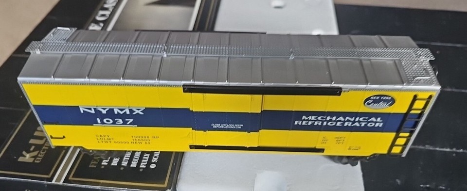 K-Line, #761-1751, New York Central O Ga. Classic Mechanical Reefer ...