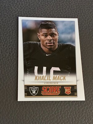 2014 Score #393 Khalil Mack Rookie RC - Raiders | eBay