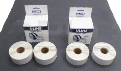 LOT OF 2 NEW BOX OF 700 ULINE S-8504 ADDRESS LABELS 1-1/8" X 3-1/2 ...