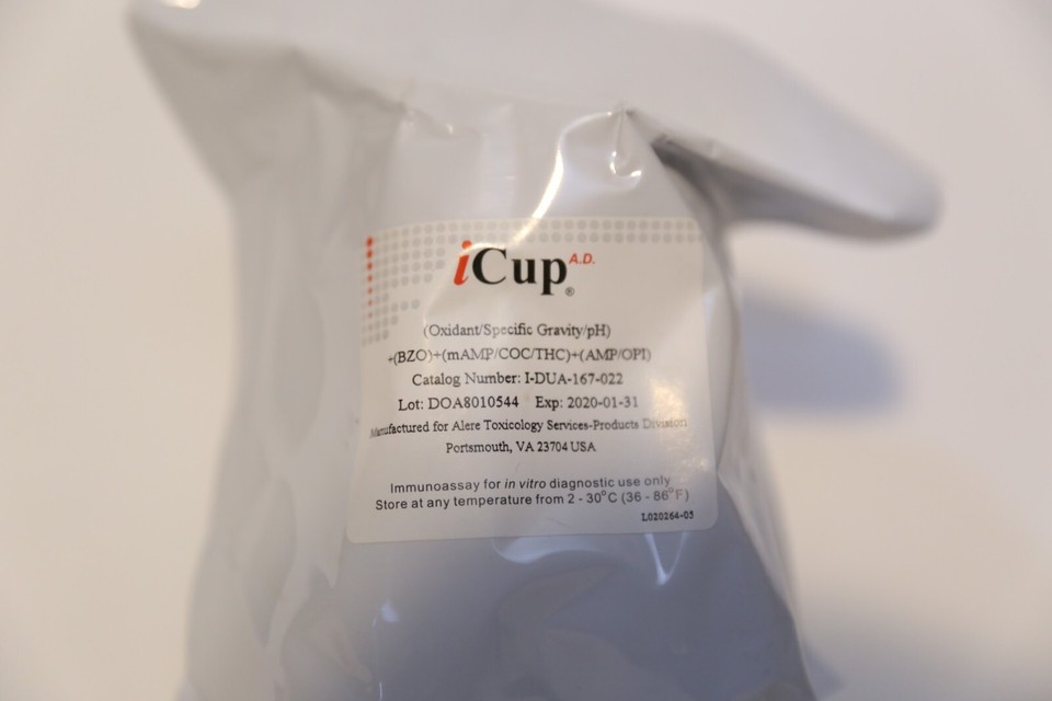 iCup 6 Panel Urine Drug Test I-DUA-167-022 - Expired | eBay