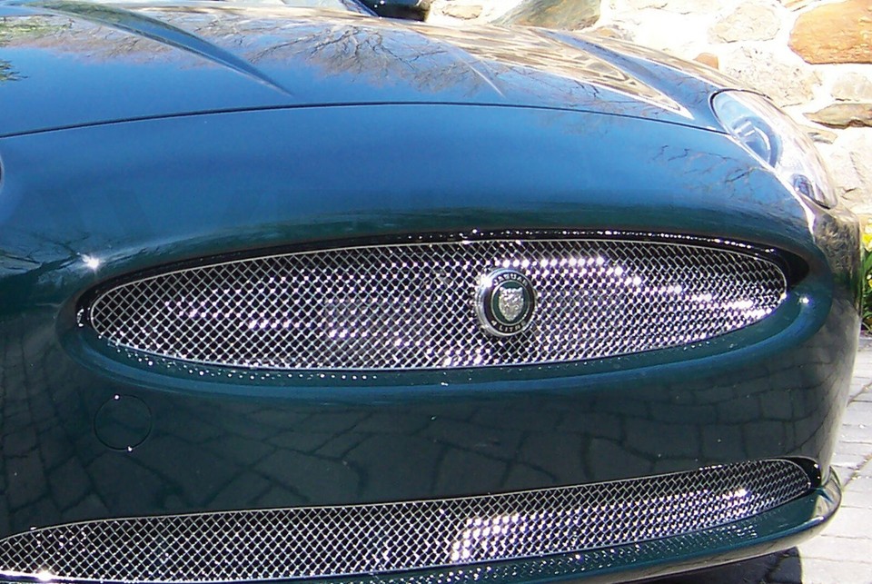 Jaguar XK (07-09) Stainless Steel Upper Mesh Grille - C2P9190 | eBay