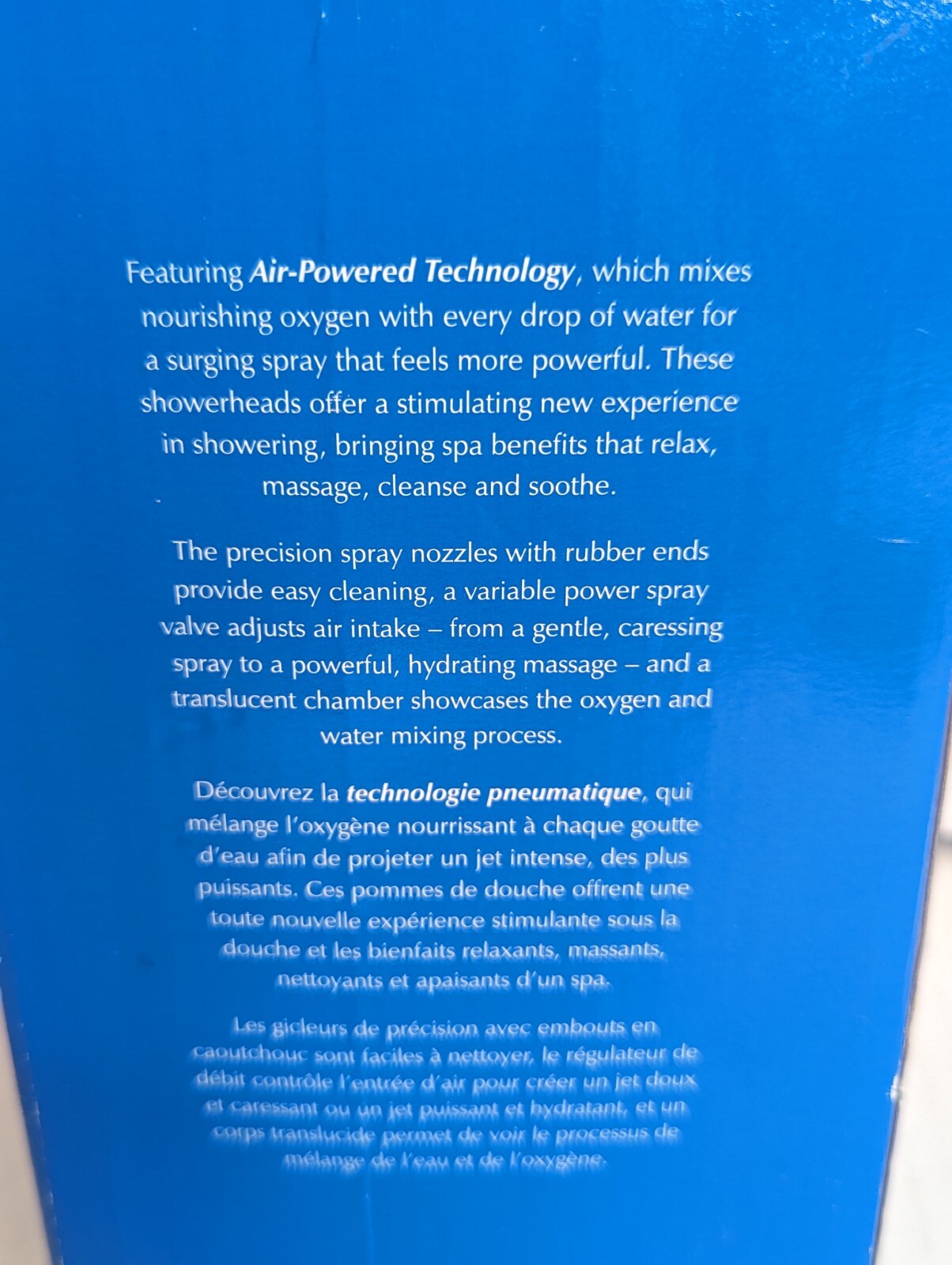 Conair Pollenex DP2030AN Air Powered Variable Spray Handheld Showerhead ...