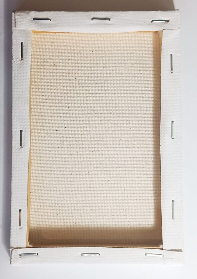 Girl Puppies 4" x 6" Acrylic Canvas PAINTING by Ray Dicken a Theodore ...